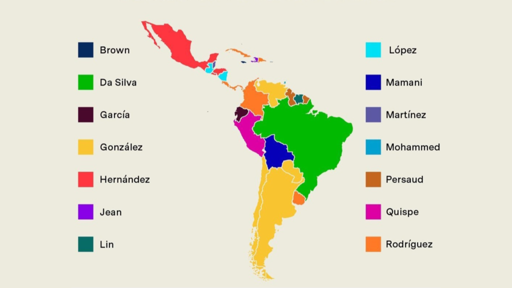 ¿Cuáles son los apellidos más comunes de América Latina? | Global Play